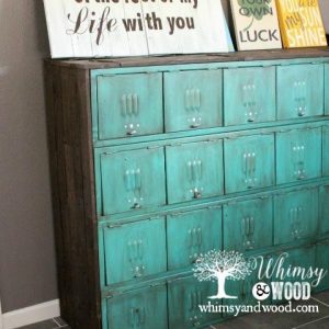 Painted Metal Lockers for Studio Storage Upcycle - Whimsy and Wood