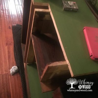 Damaged Desk Repair- From Dropped Drama to Hot Mama