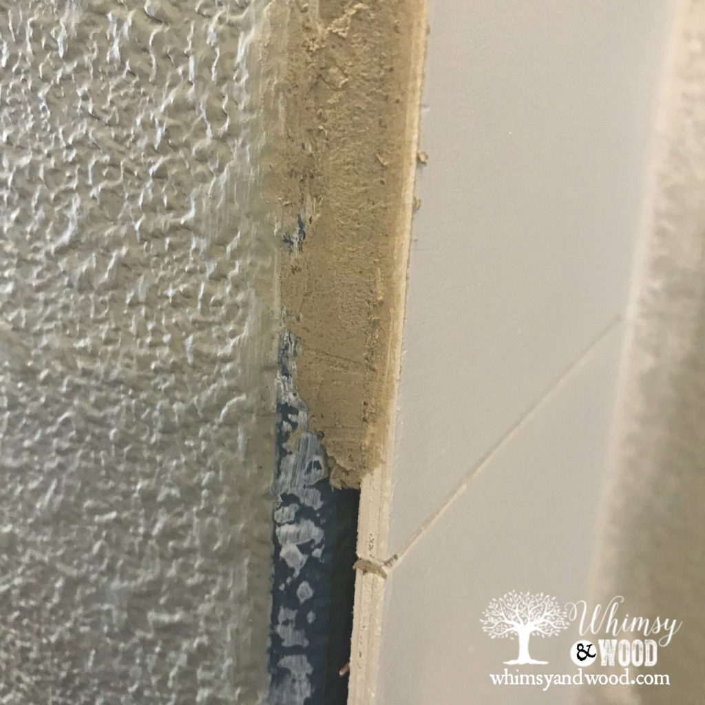 Rounded Corners and Planked Wood or Shiplap Walls-how to make it work