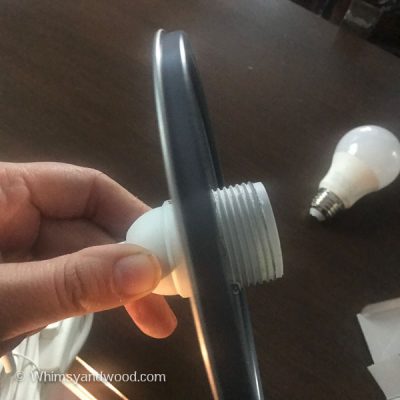 DIY Paint Can Pendant Lights - Whimsy and Wood