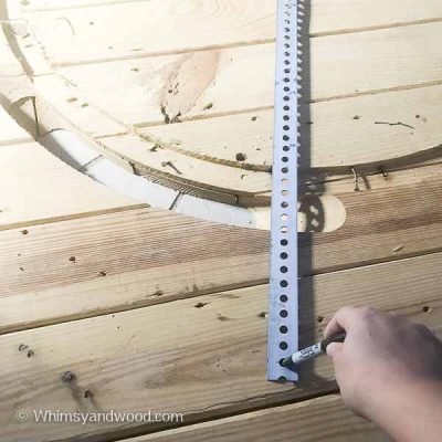 How to Cut Down a Cable Spool - Whimsy and Wood